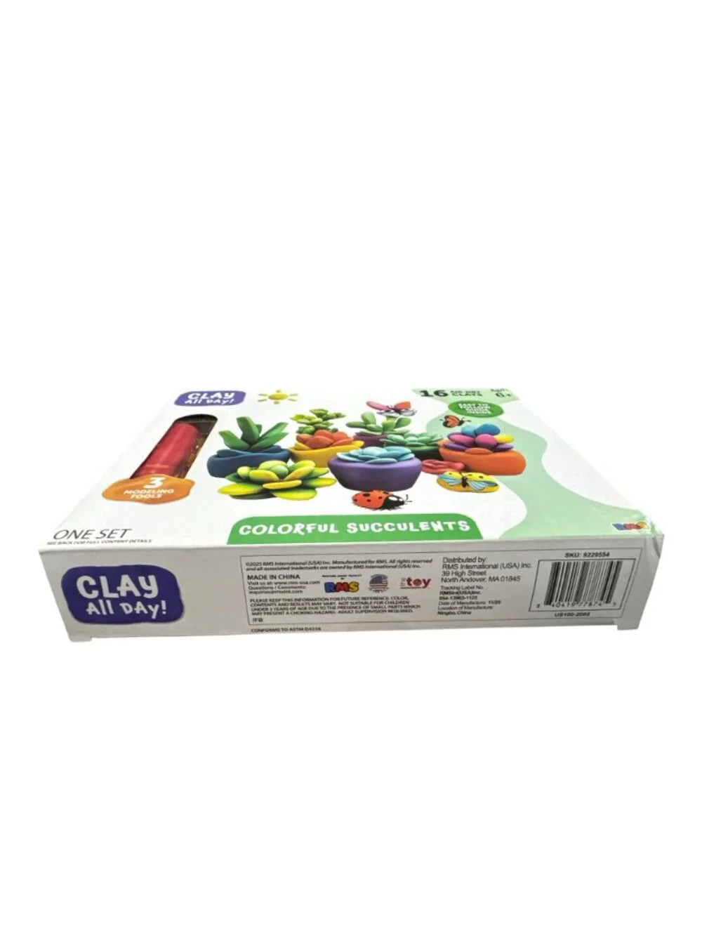 RMS | Office | Clay All Day Airdry Clay Kit For Kids With 6 Colors 3 ...